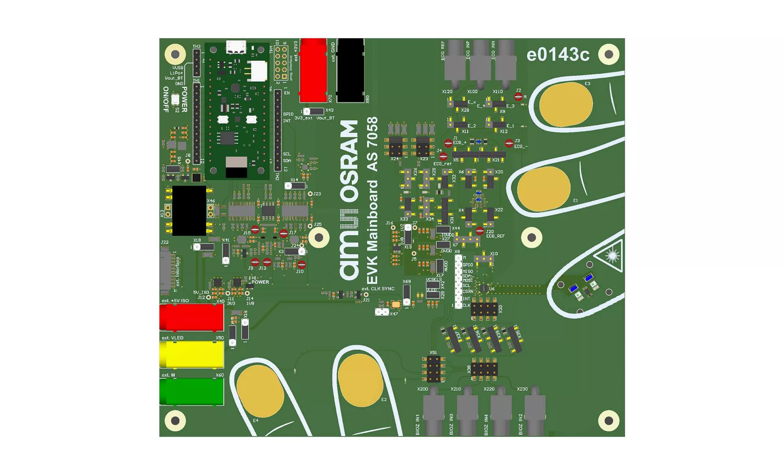 ams AS7058_EVM_EB Evaluation kit Kits | ams OSRAM